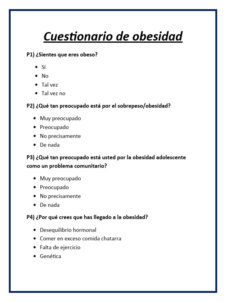 Ejemplo De Cuestionario De Encuesta Vogue Coejemplo