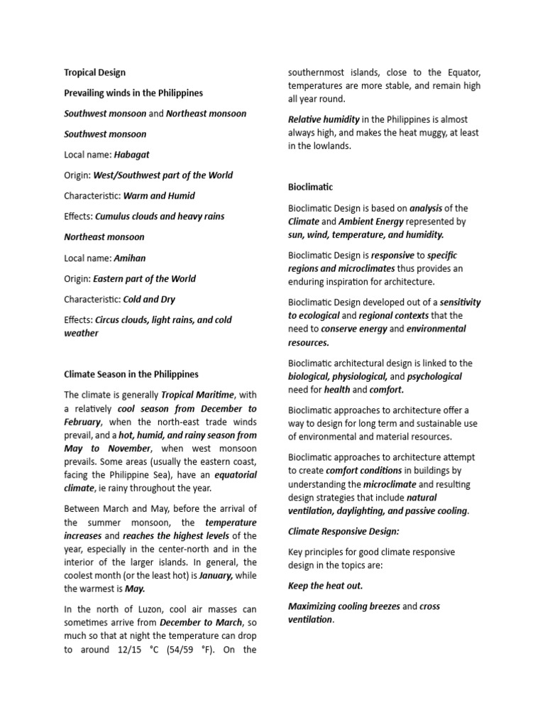 Tropical Design Reviewer | PDF