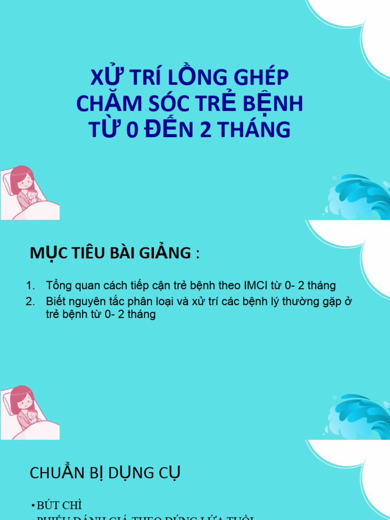2. IMCI TRẺ NHỎ | PDF