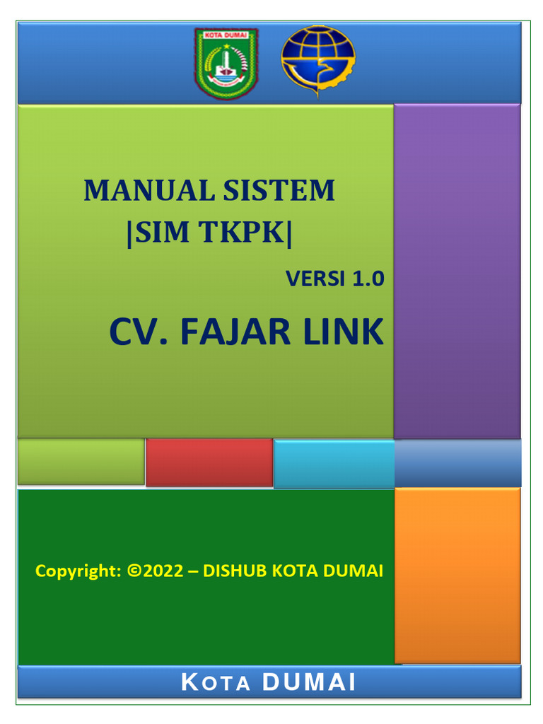 Manual Sistem Sim TKPK Versi 1.0 | PDF