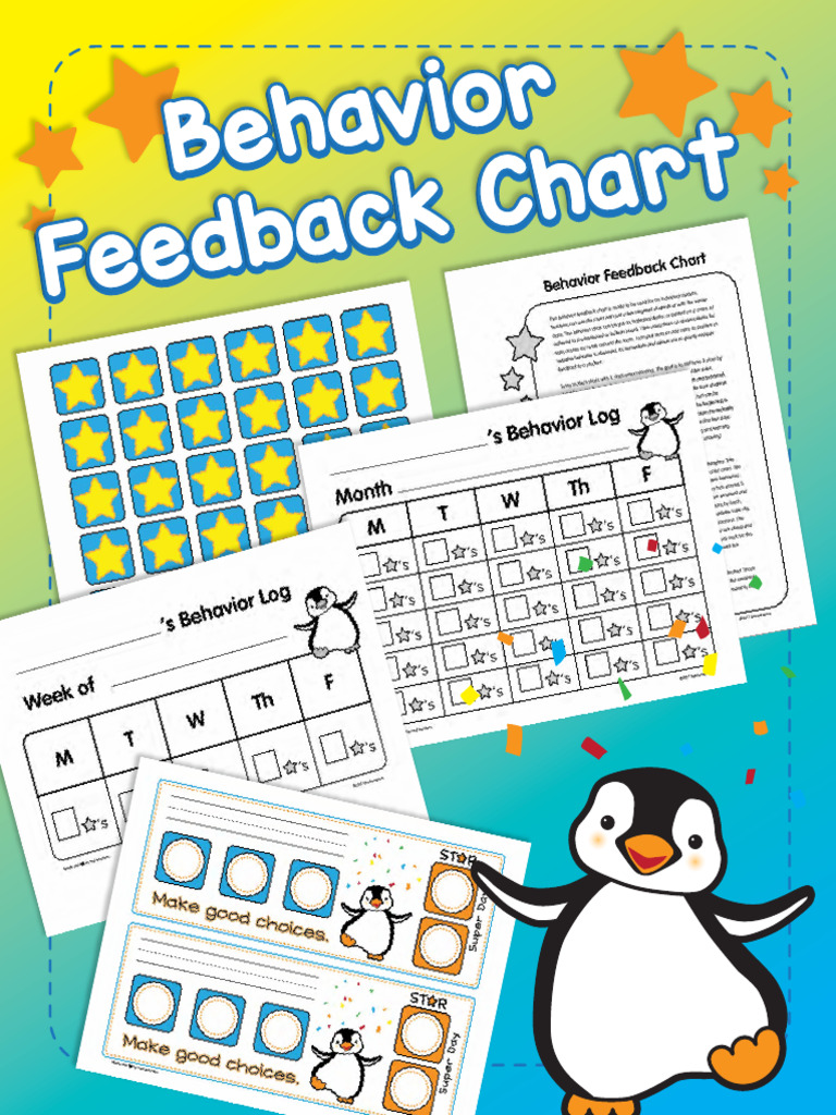 Behavior Feedback Chart | PDF | Teachers | Learning