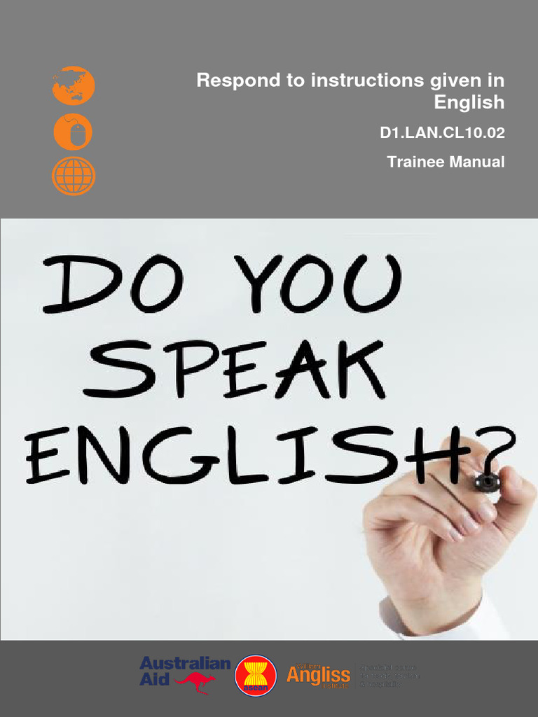 TM Respond To Inst Given in ENG Refined | PDF | Body Language | Verb