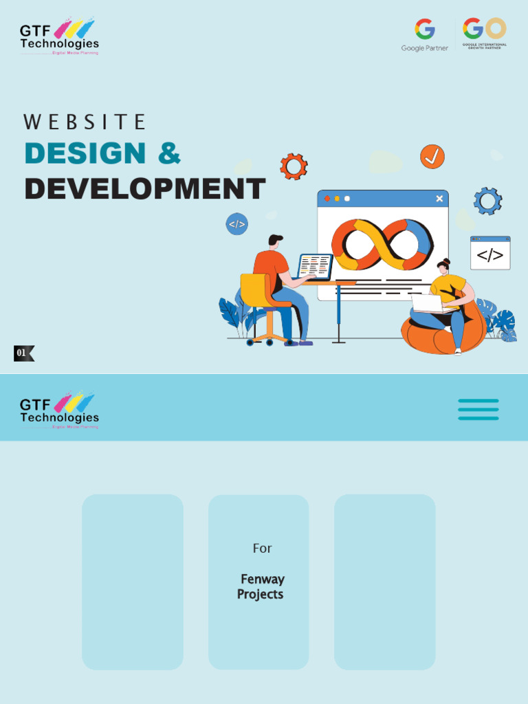 Website Design & Development For Fenway Projects by GTF Technologies | PDF | Business