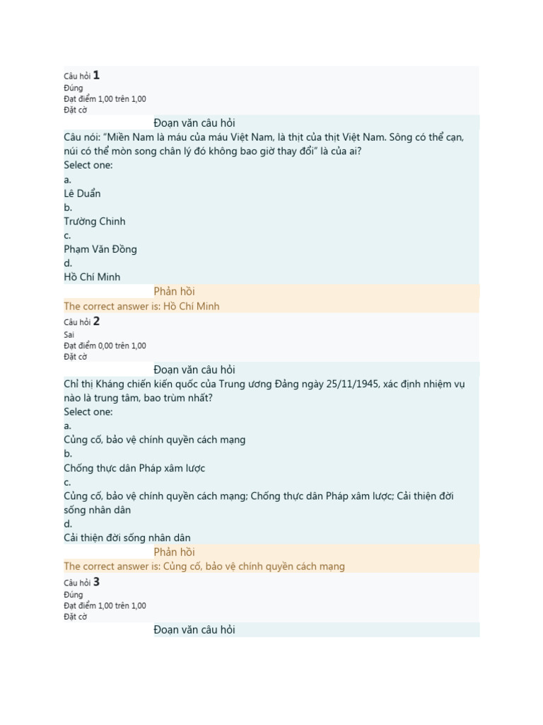 Chương 2 Ktra | PDF