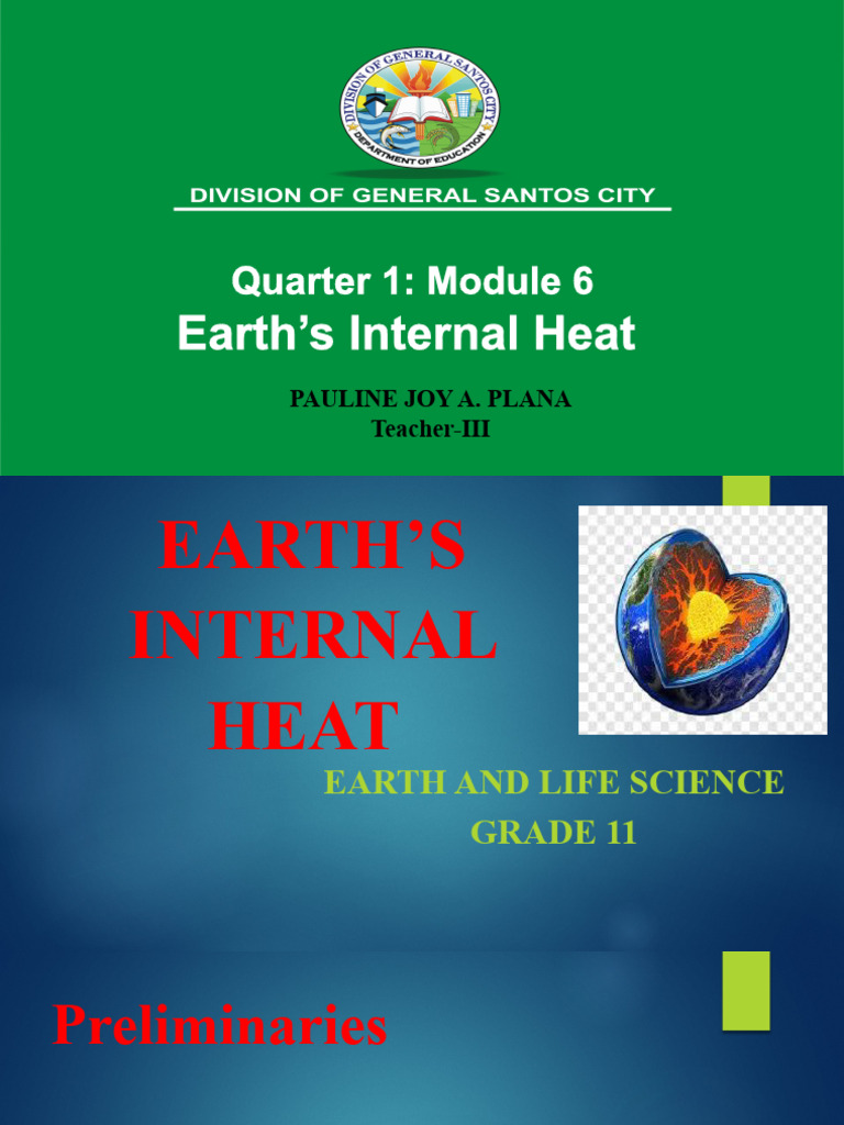 Earth's Internal Heat Explained | PDF | Heat Transfer | Convection