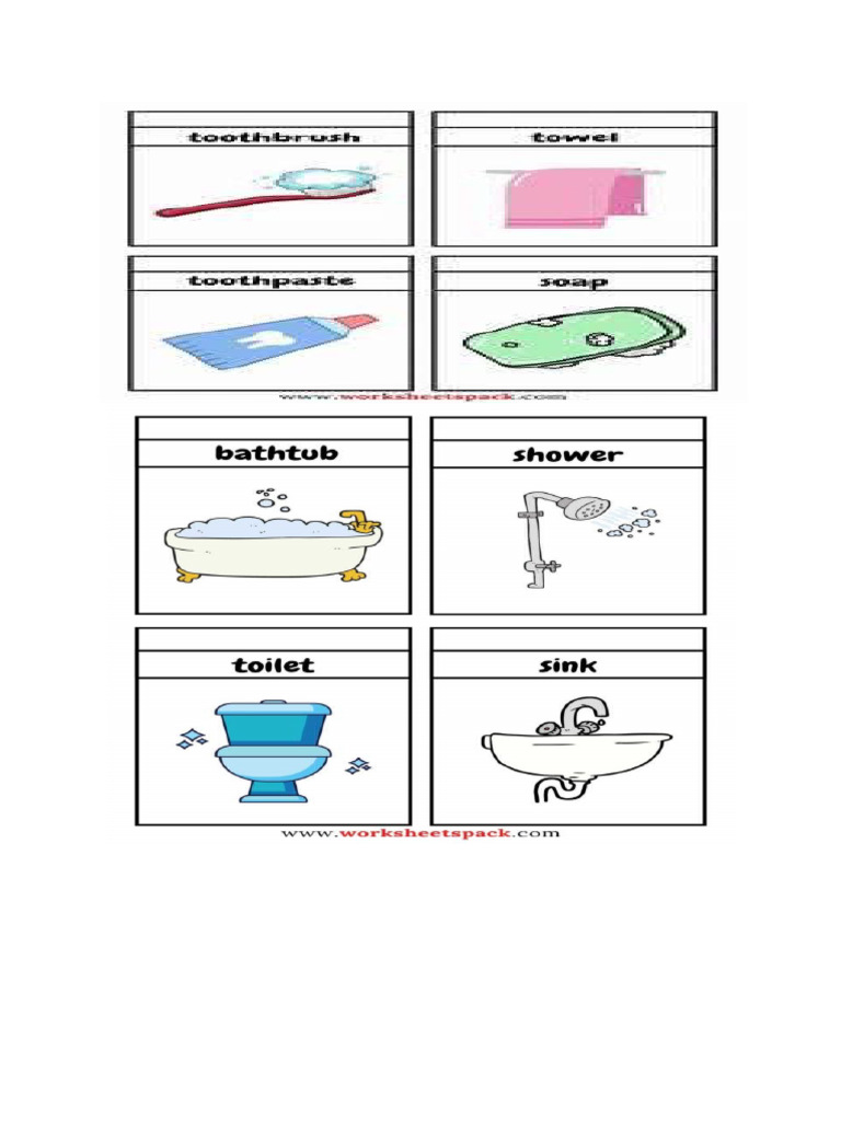 Objects in The Bathroom | PDF
