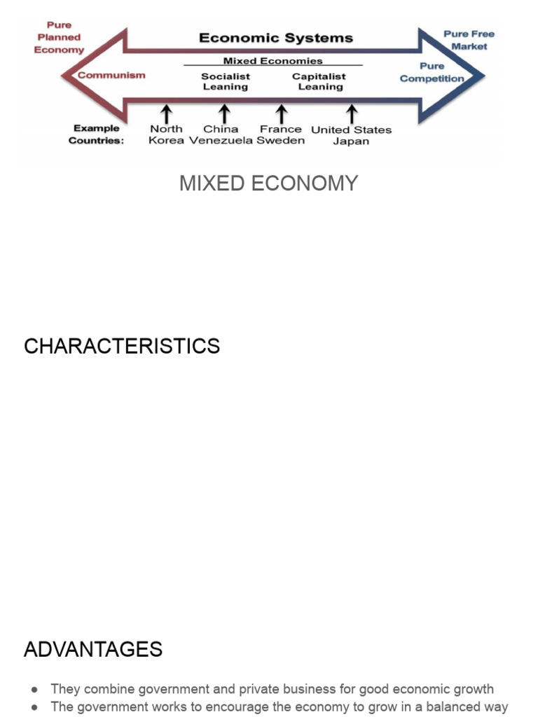 Advantages and Disadvantages of Mixed Economy | PDF