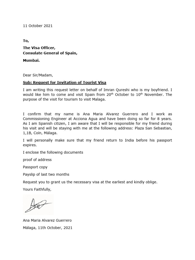 Invitation Letter | PDF