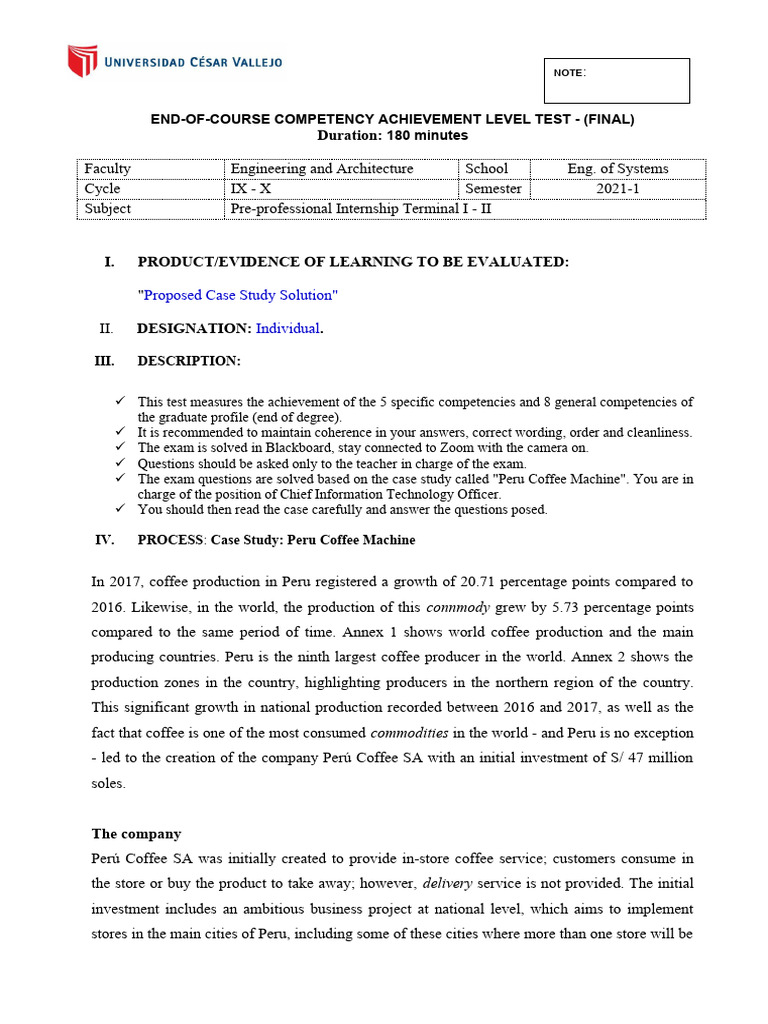 PLC EXAM IV LEVEL (End) Final Version | PDF