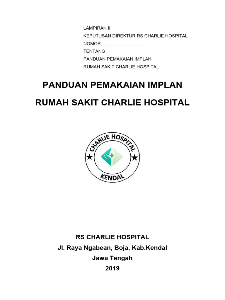 Panduan Pemakaian Implan | PDF | Sains & Matematika