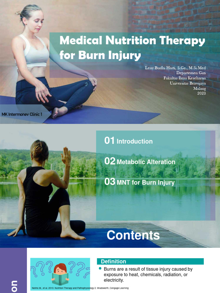 UAS - 2023 - MNT For Burn Injury - 2 | PDF | Burn | Diseases And Disorders