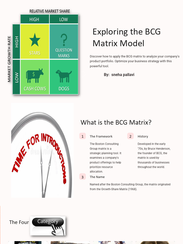 BCG Matrix Model | PDF | Business Economics | Economies BCG Matrix Model | PDF | Business Economics | Economies