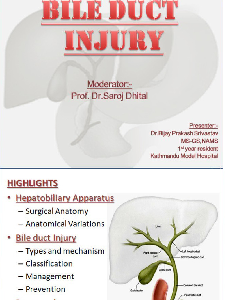 Bile Duct Injury 2 | PDF