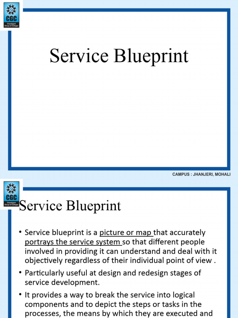 Service Blueprint | PDF | Business | Computing