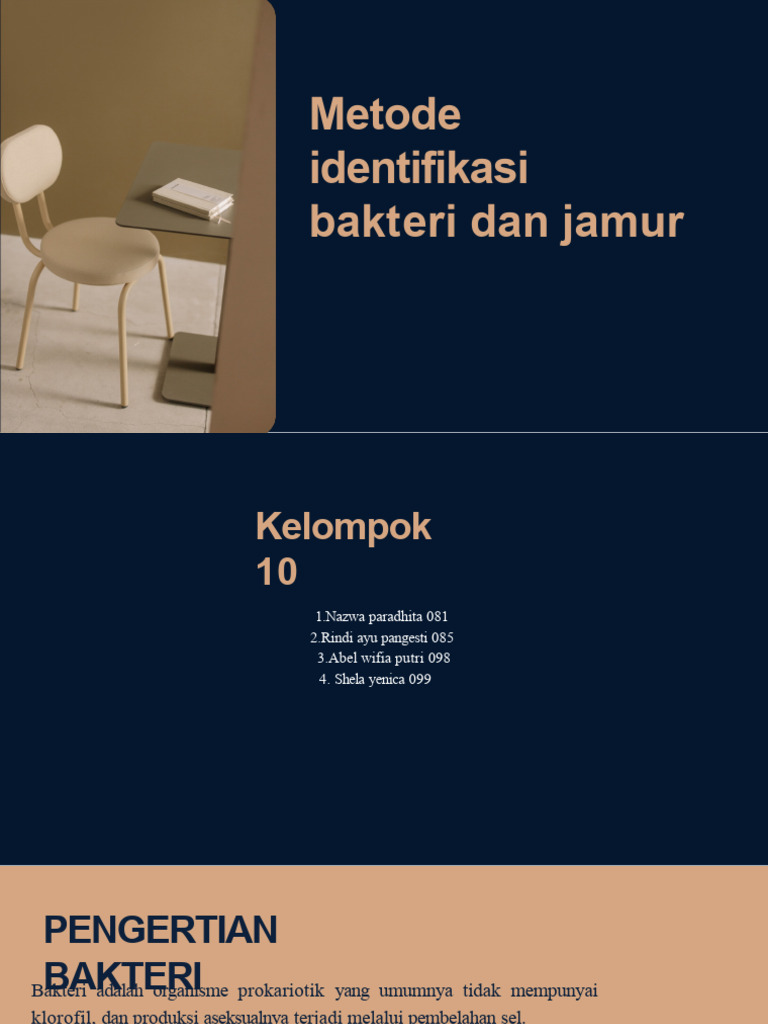 Metode Identifikasi Bakteri Dan Jamur | PDF | Sains & Matematika