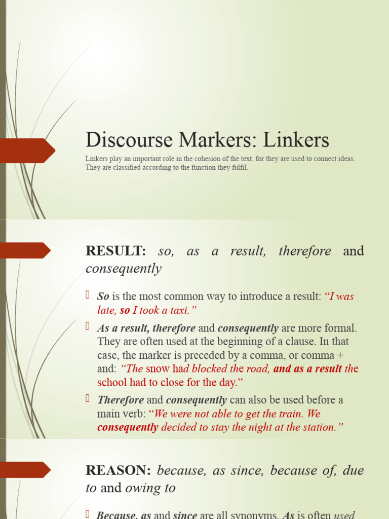Discourse Markers | PDF | Linguistic Typology | Human Communication