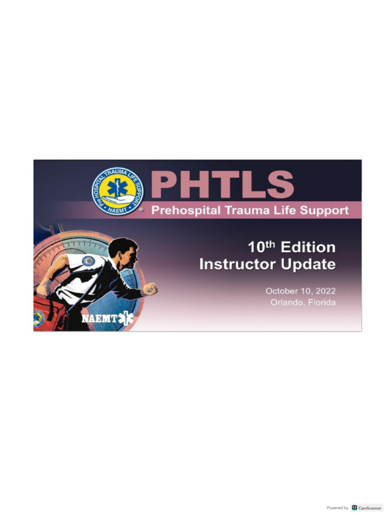 Actualizacion PHTLS 10edicion en Españpl | PDF