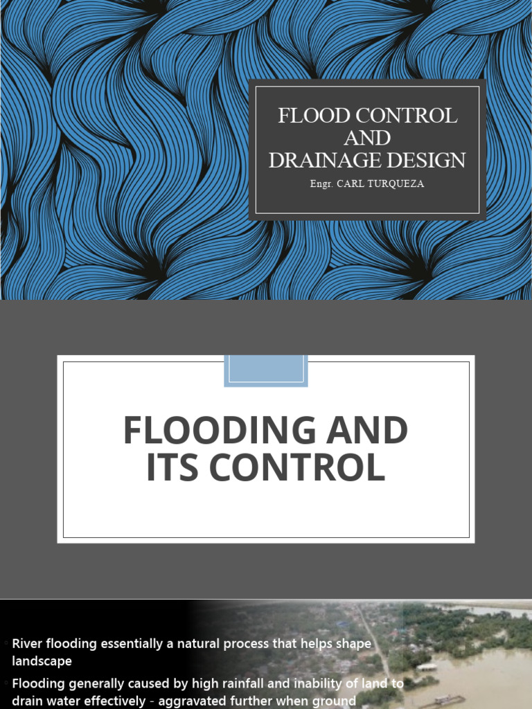 Flood Control Engineering | PDF | Flood | River