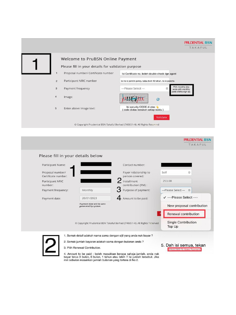 Prubsn Touch Payment | PDF