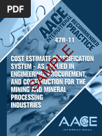 AACE-Nº-18R-97 - Estimated Cost Classification System PDF | PDF ...