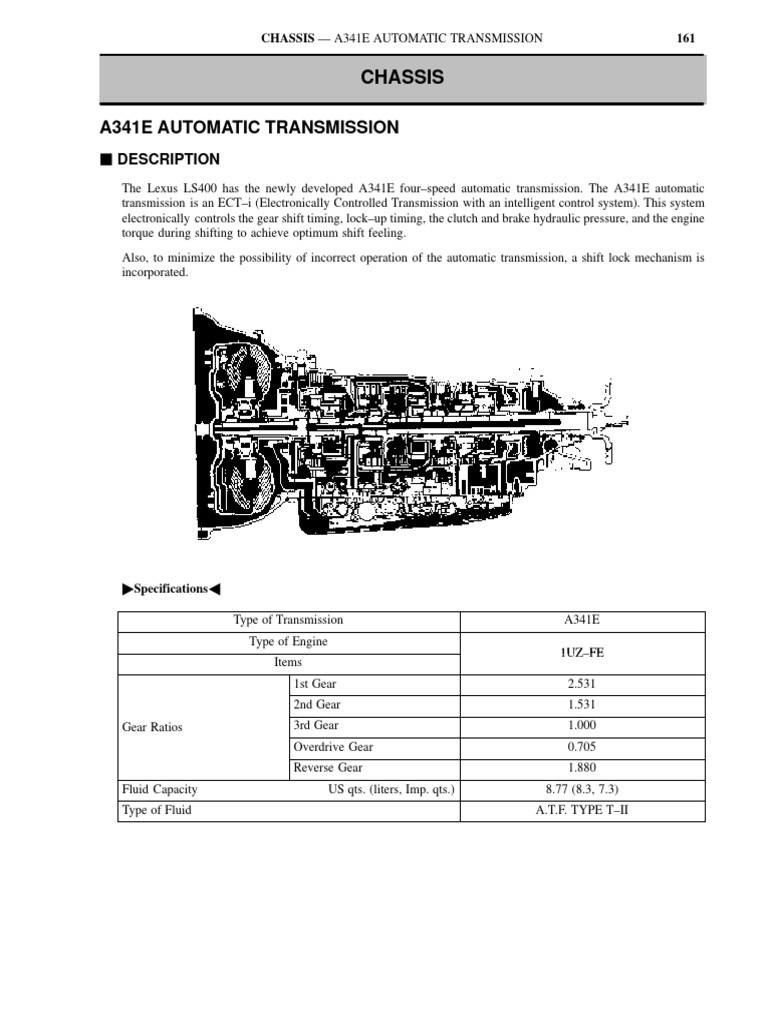 A341e at Lexus LS | PDF