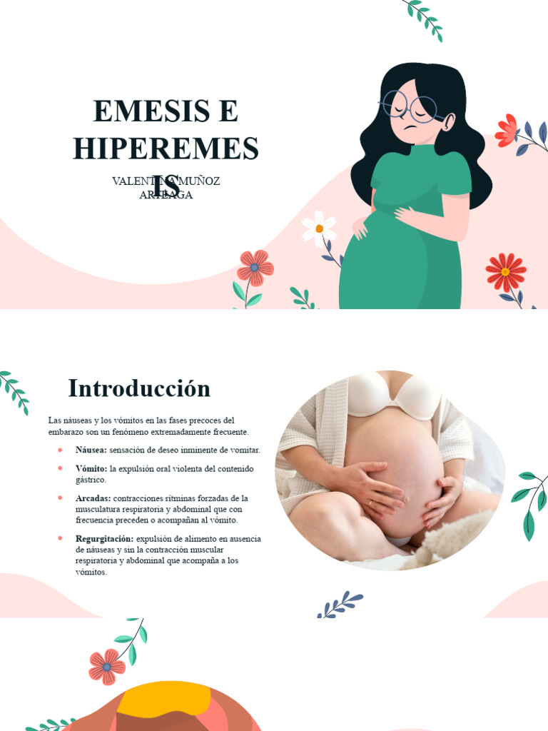 Emesis e Hiperemesis | PDF | Vómitos | El embarazo