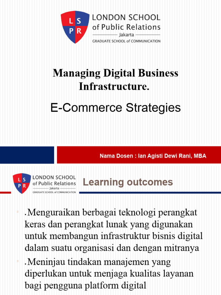 Managing Digital Business Infrastructure | PDF