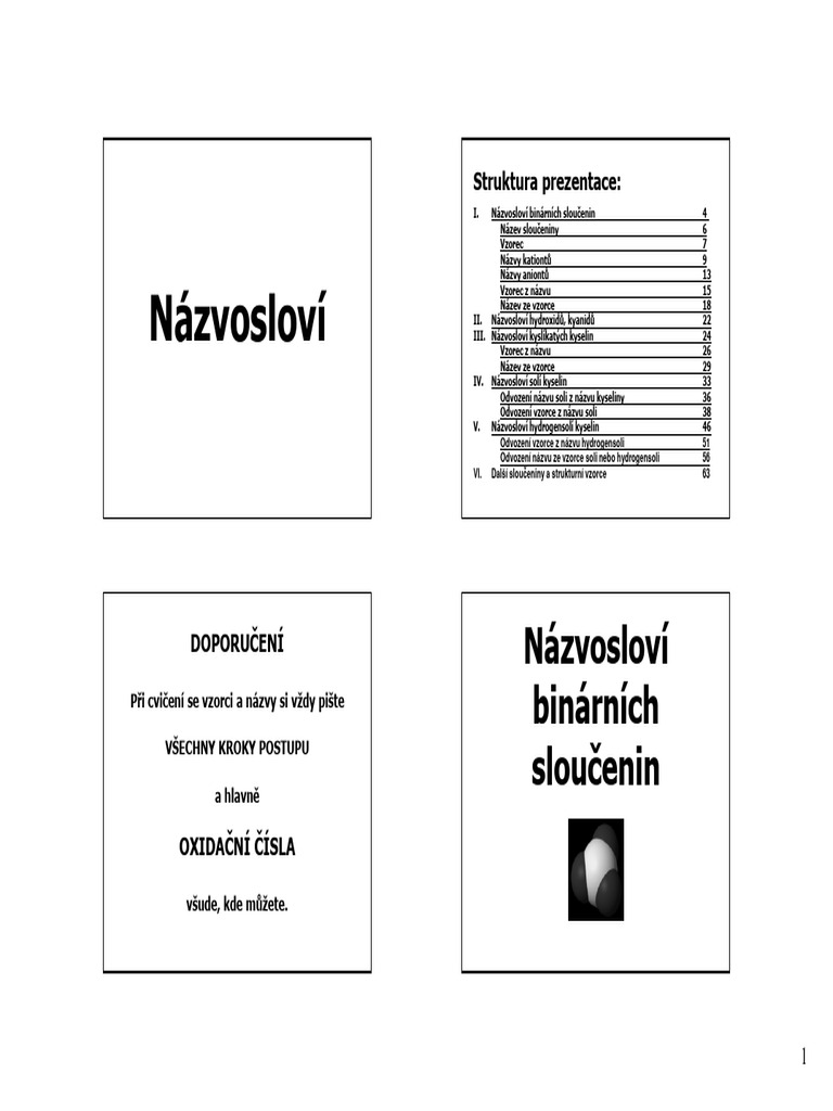 Nazvoslovi | PDF
