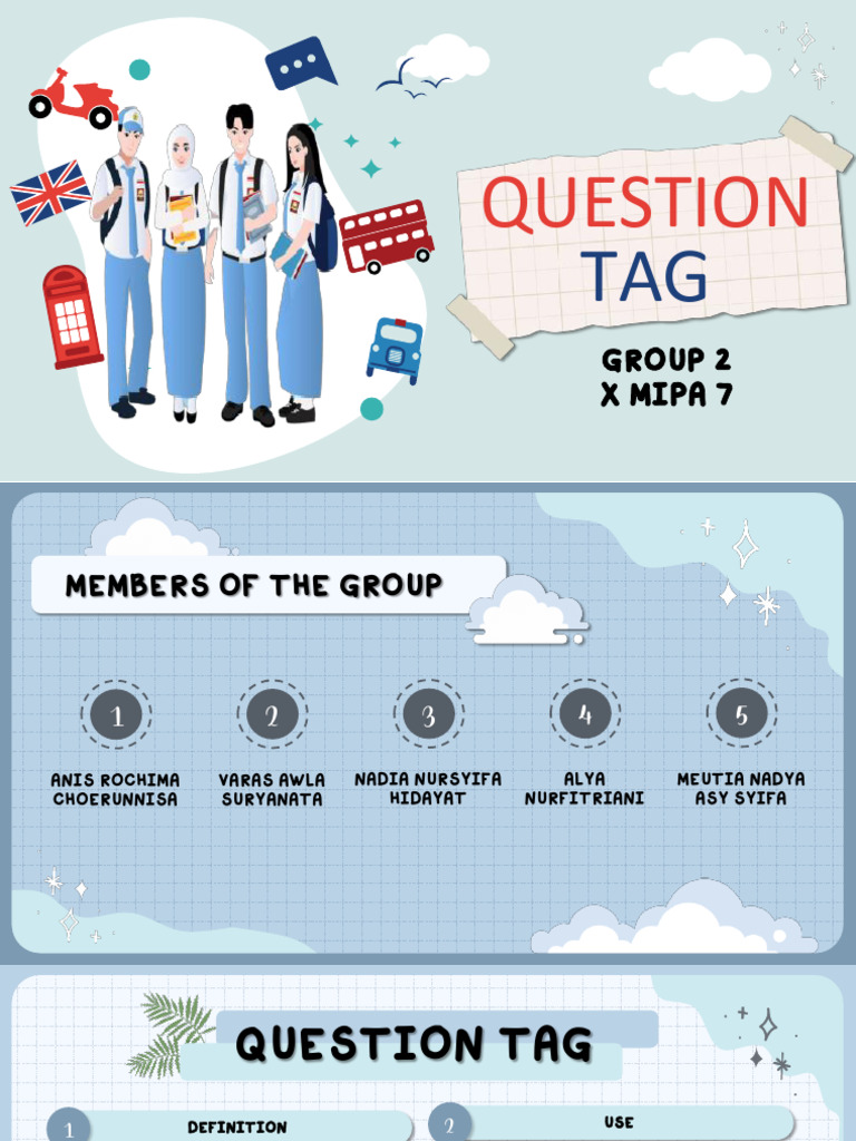 Question Tags: Definition and Rules | PDF | Question | Verb