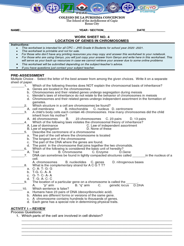 Science9_Q2W12_Worksheet | PDF