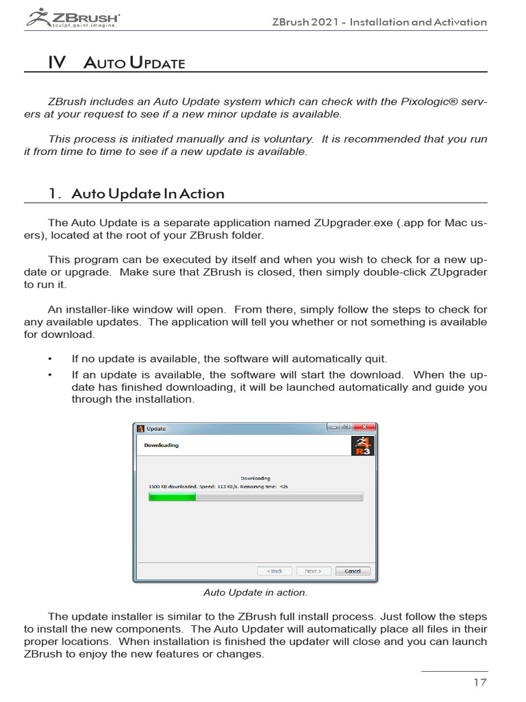 ZBrush 2021 Whats New Part2 | PDF | Installation (Computer Programs) | Computer File