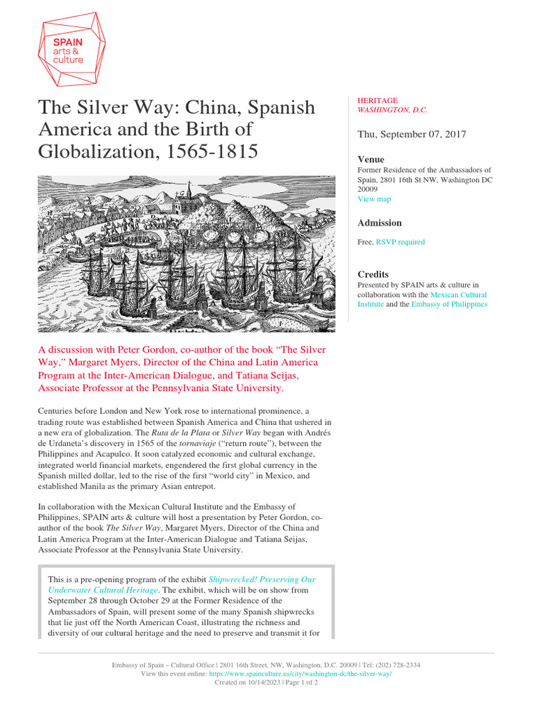 Spainculture The Silver Way | PDF