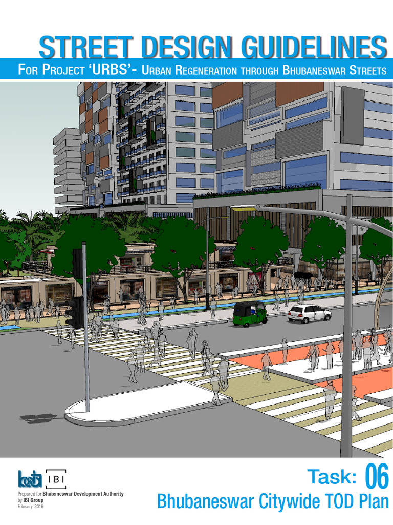 Street Design Guidelines | PDF