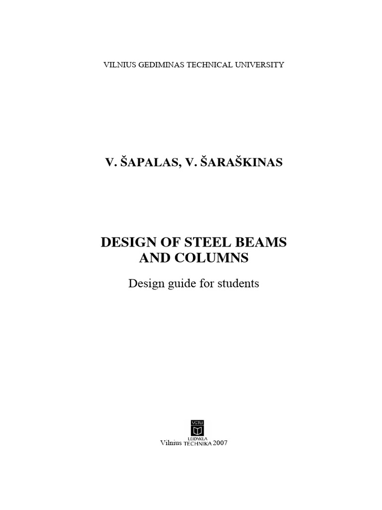 (En) Design of A Steel Beams and Columns | PDF | Buckling | Beam ...