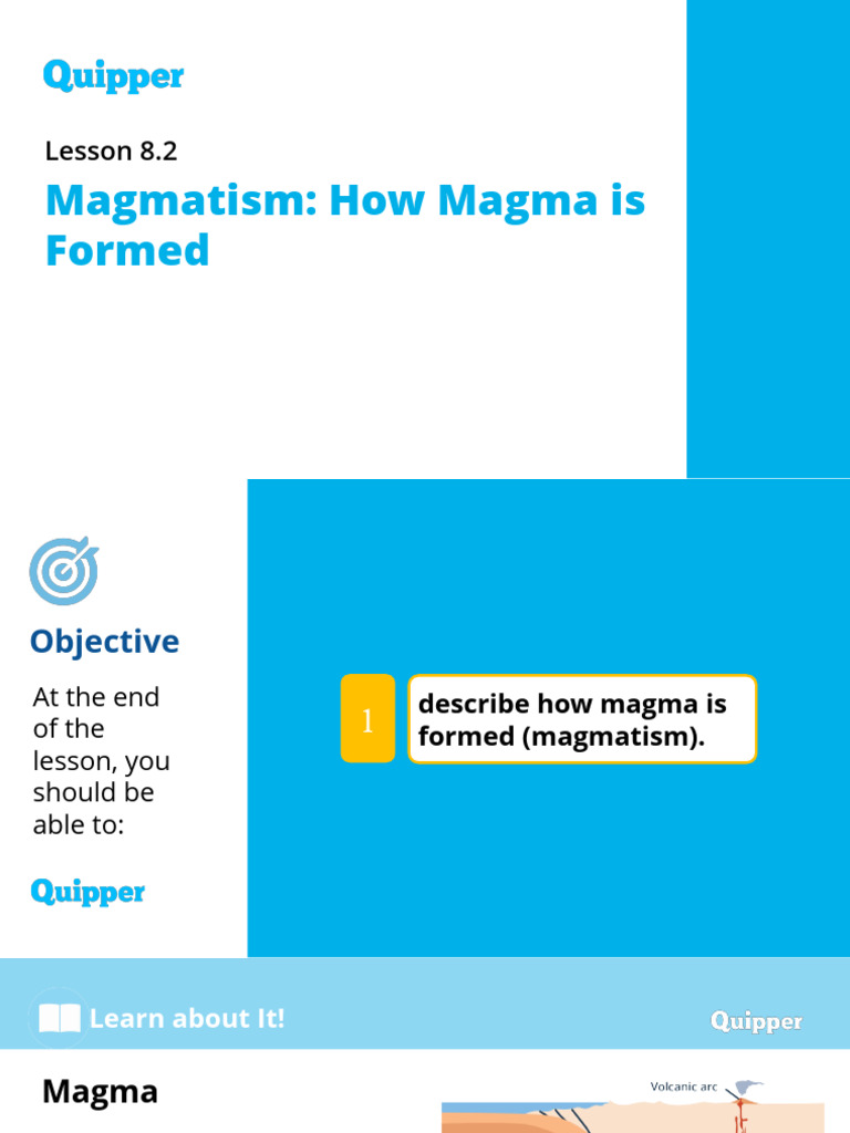 Earth and Life Science SHS 8.2 Magmatism - How Magma Is Formed | PDF ...