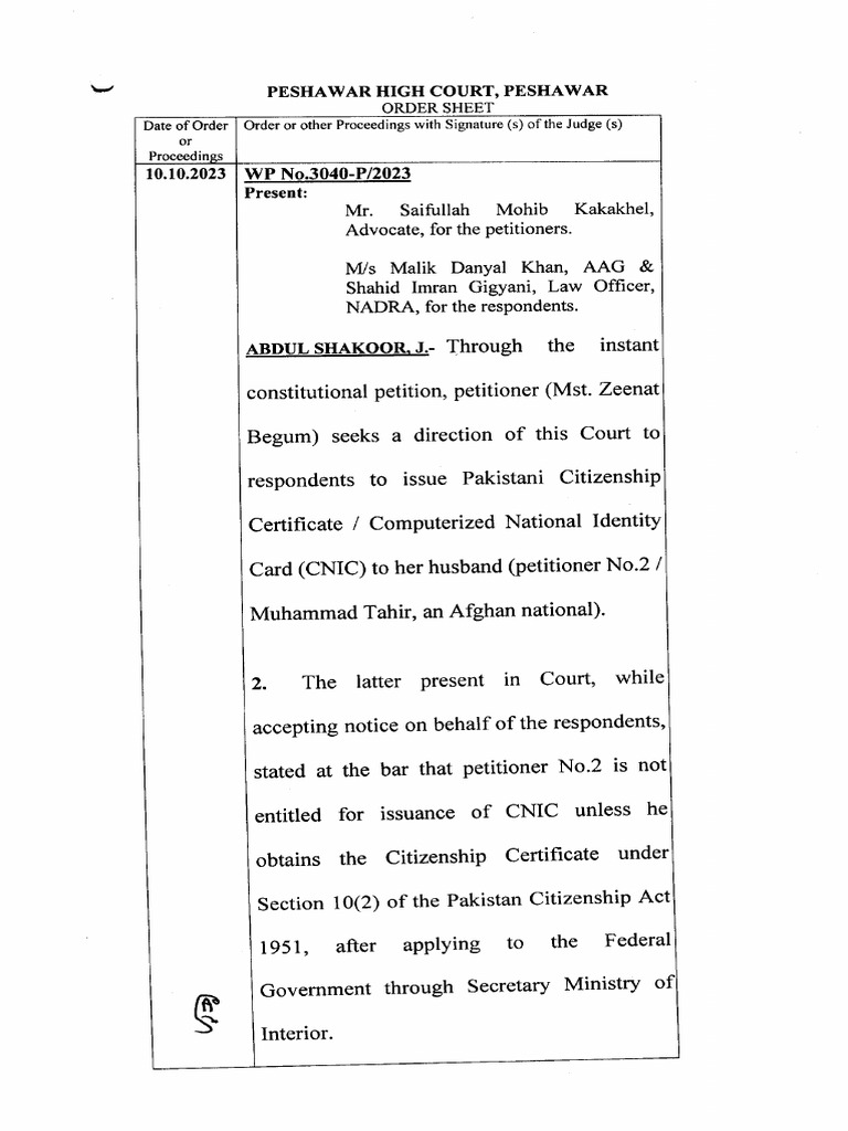 WP3040 20230001 | PDF | Constitutional Law | Separation Of Powers