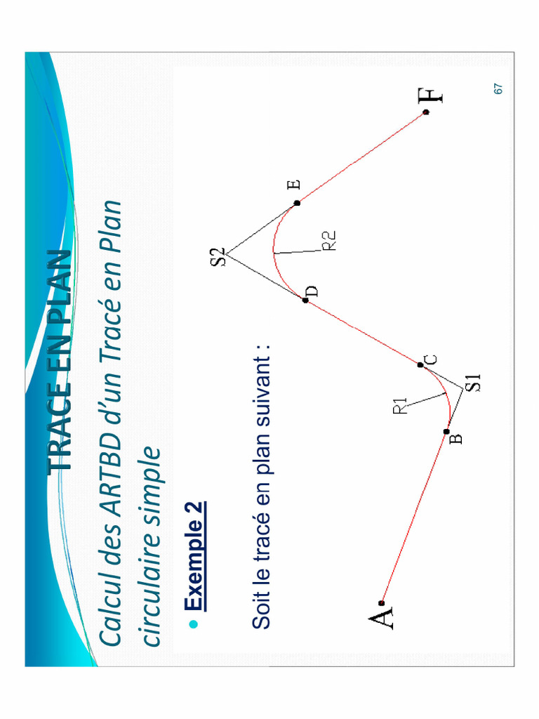 Exercice TRACE Routier | PDF