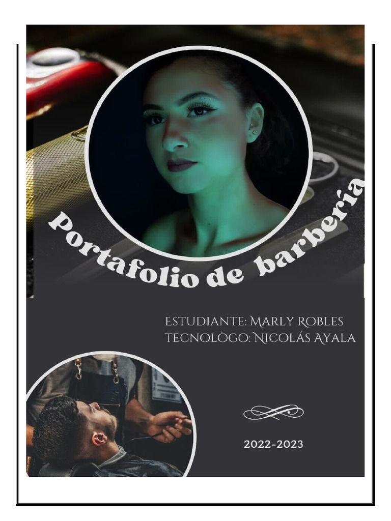 Portafolio Final de Barberia | PDF | Afeitado | Barba