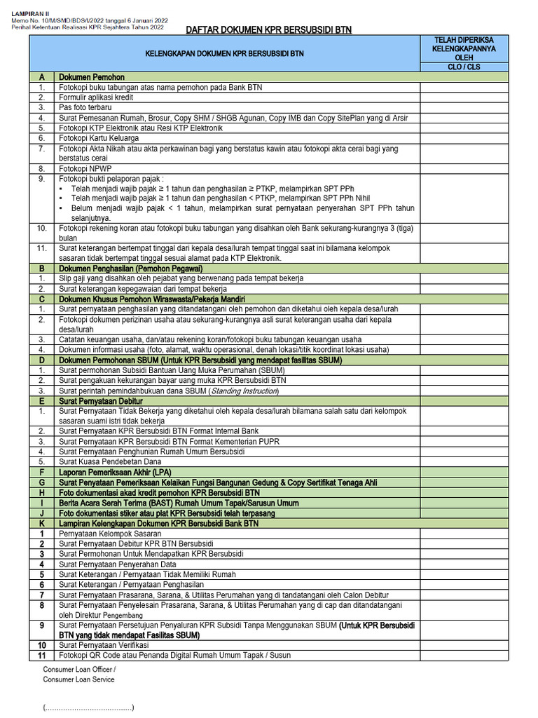 Form KPR Kayuara Kuning | PDF | Pengelolaan Keuangan & Uang