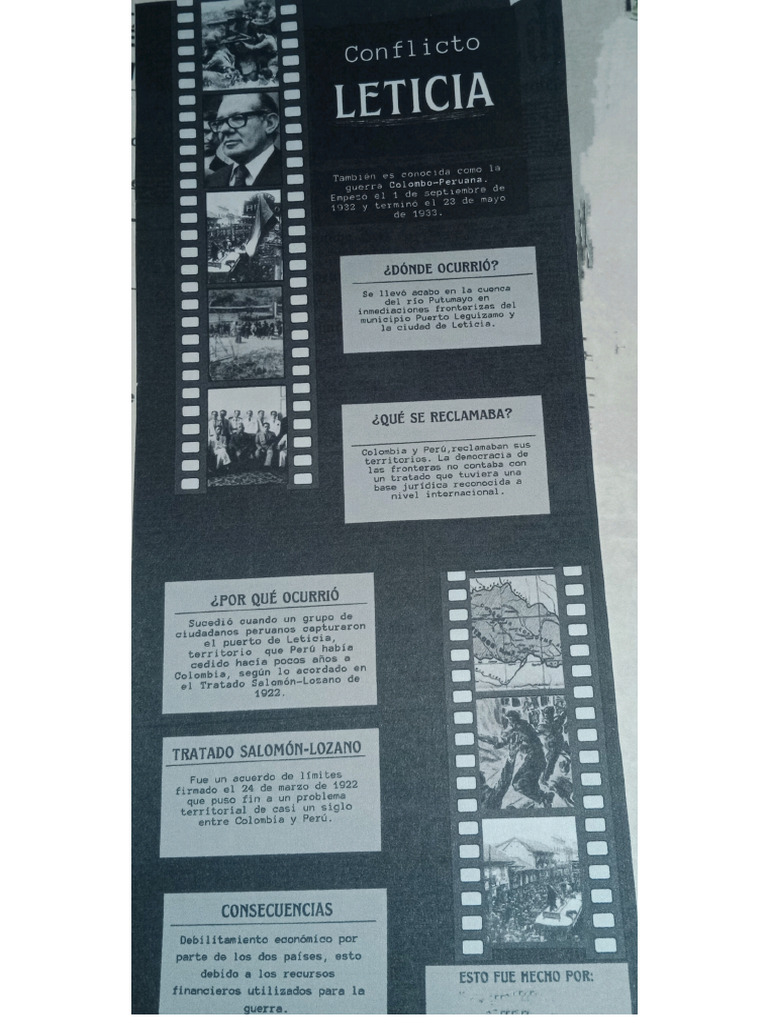 Infografía Conflicto Leticia | PDF