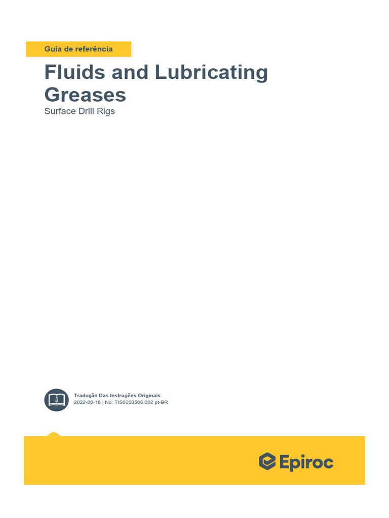 Fluids and Lubricating Greases - Reference Guide | PDF | Petróleo | Motores