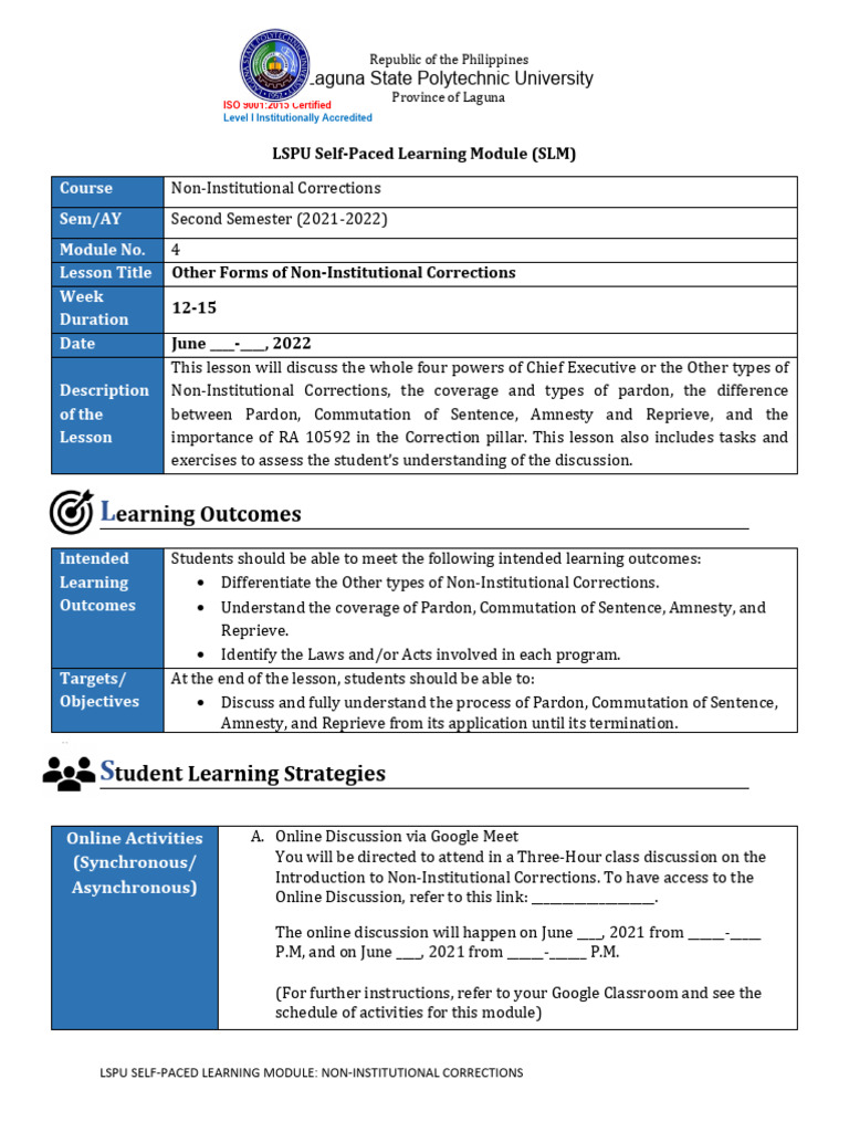 SLM4 | PDF | Career & Growth | Law
