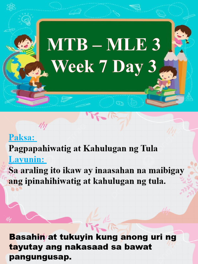 MTB Week 7 Day 3 | PDF