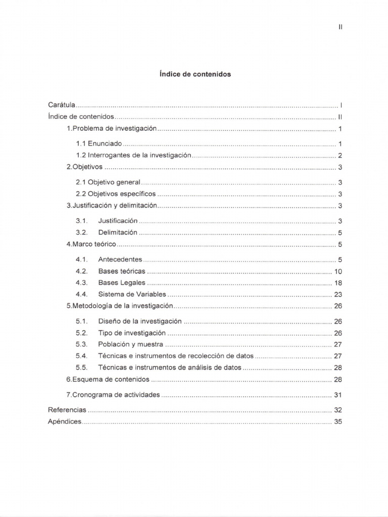 Entregable Final SFC Indice | PDF