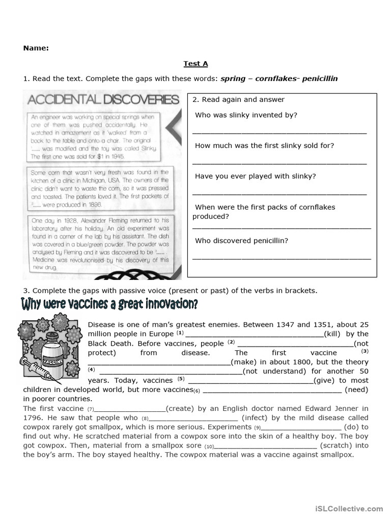 Passive Voice Inventions | PDF