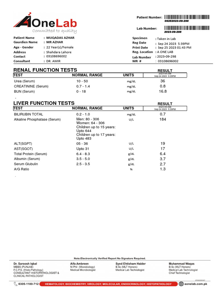 Your Lab Report | PDF