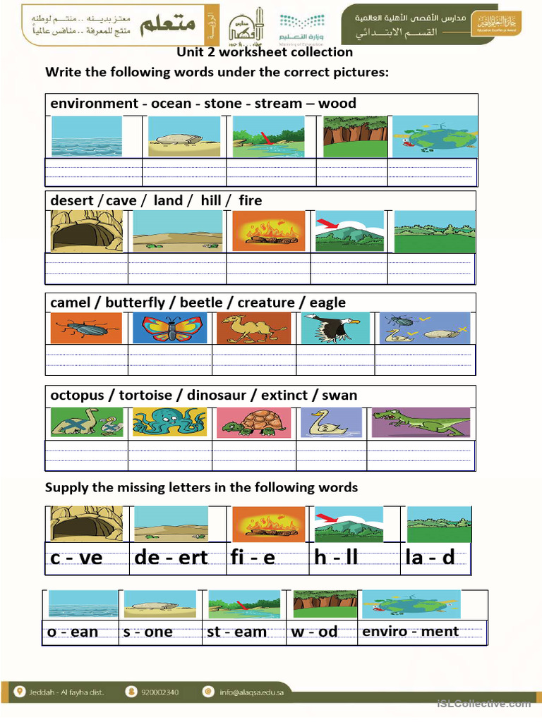 Power Up 4 Unit 2 Revision Worksheet | PDF