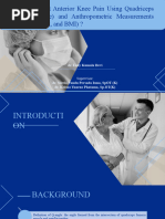 AKPS Kujala Score | PDF | Knee | Medical Specialties