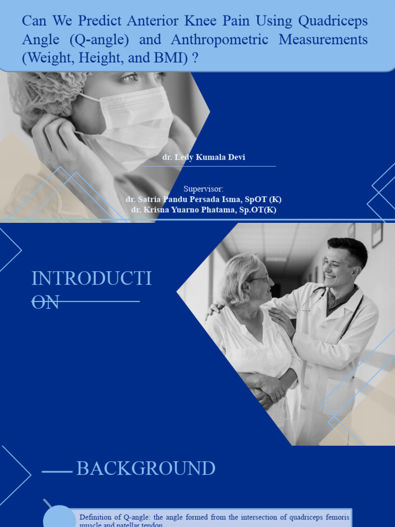 Tugas Akhir Q-Angle Profdis (1) Blue-2 | PDF | Knee | Musculoskeletal ...