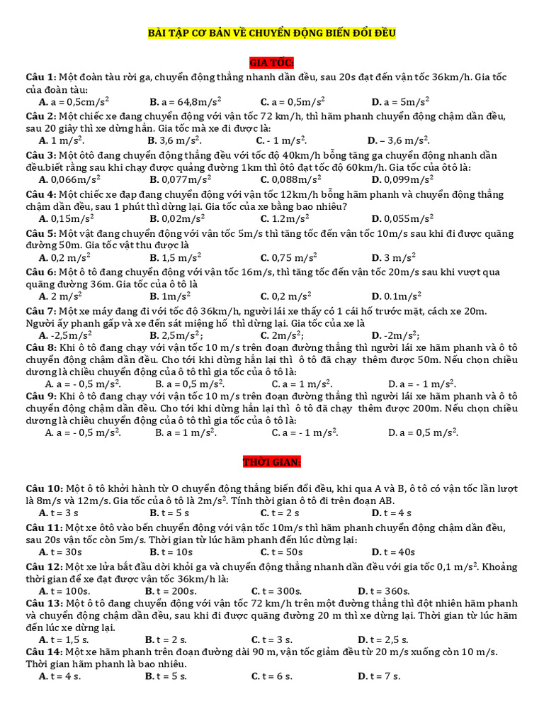 2 TN CƠ B N Kda | PDF